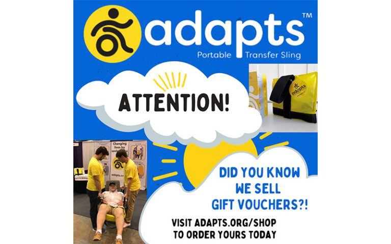 ADAPTS Portable Transfer Sling - Abilities Expo