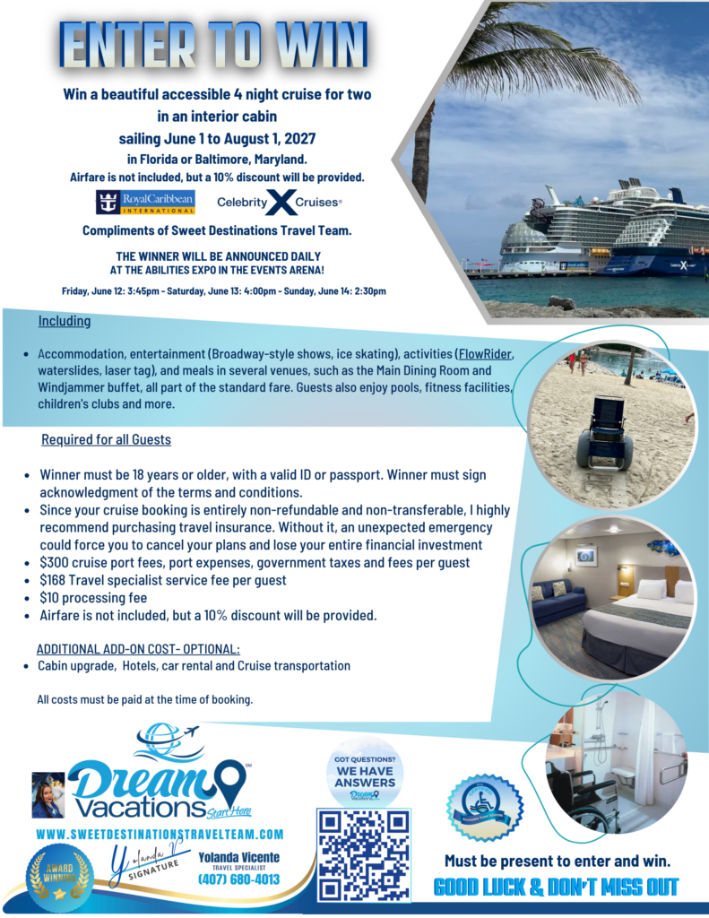 Friday Accessible Cruise Giveaway!